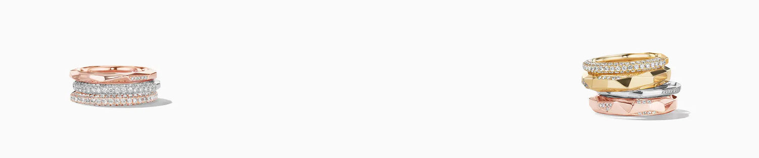 Shop Stackable Rings - 18k Gold - Mimi So Fine Jewelry